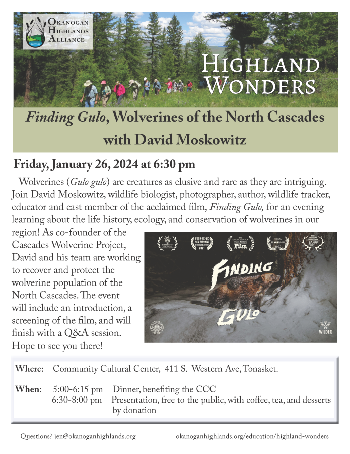Finding Gulo: Wolverines of the North Cascades with David Moskowitz ...