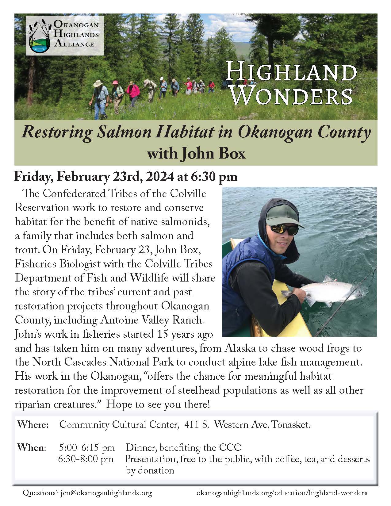 Restoring Salmon Habitat in Okanogan County with John Box » OHA ...