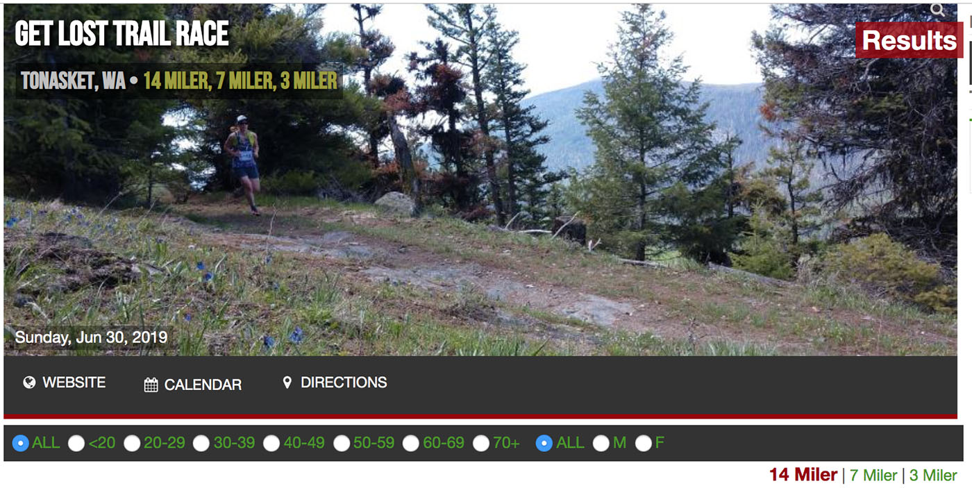 Get Lost! Lost Lake Trail Race 2019 » OHA | Okanogan Highlands Alliance